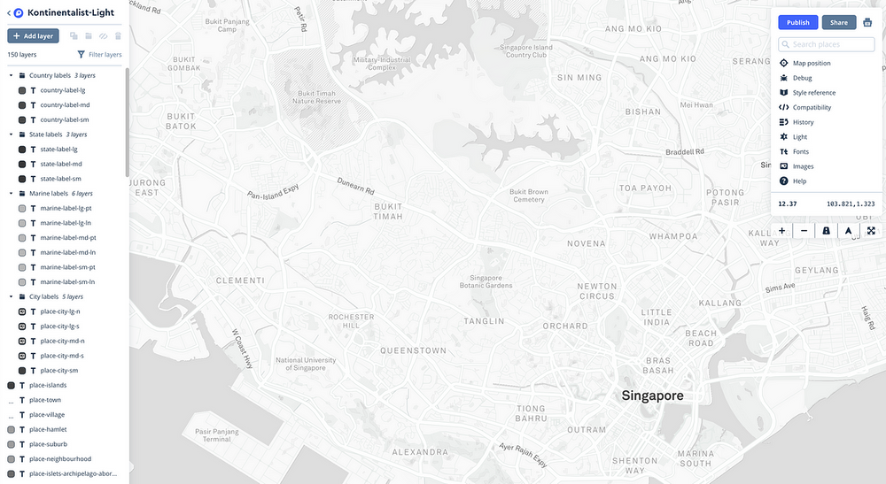 Getting started with basemap design for map first UI — a non ...