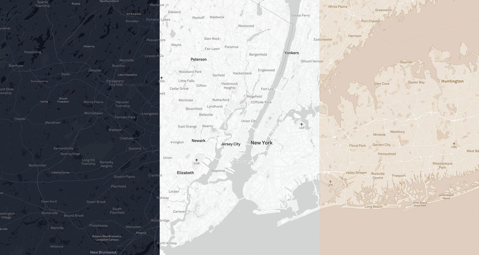 Getting started with basemap design for map first UI — a non-cartographer’s guide